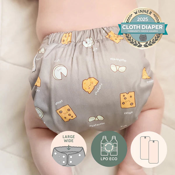 Pocket Diaper - Cheese – The Sharing Squirrel